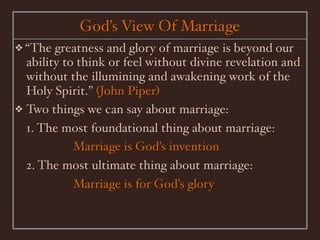 Marriage 1: Staying Married != Staying In Love | KEY