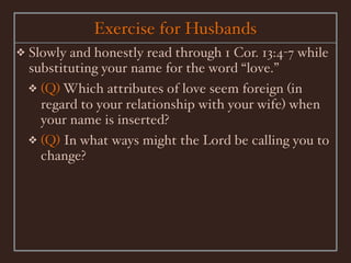 Marriage 4: Husband's Role | KEY