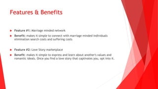 Marriagebook - The Marriage Network & Love Story Marketplace | PPT