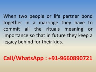 Marriage commitment spells | PPTX | Email | Internet