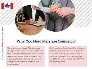 Navigating Relationship Challenges Through Marriage Counseling | PDF