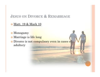 Marriage, Divorce & Remarriage | PDF