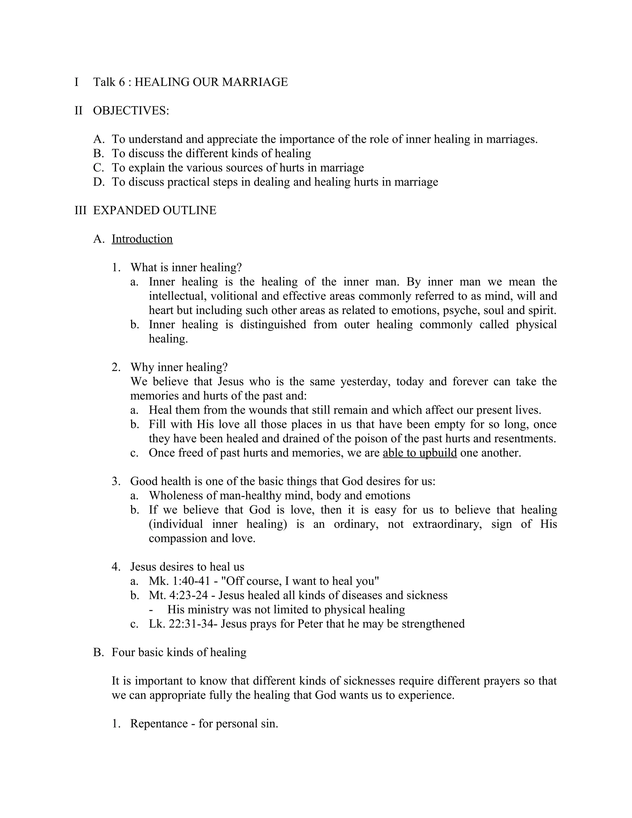 Marriage enrichment retreat1 | DOC