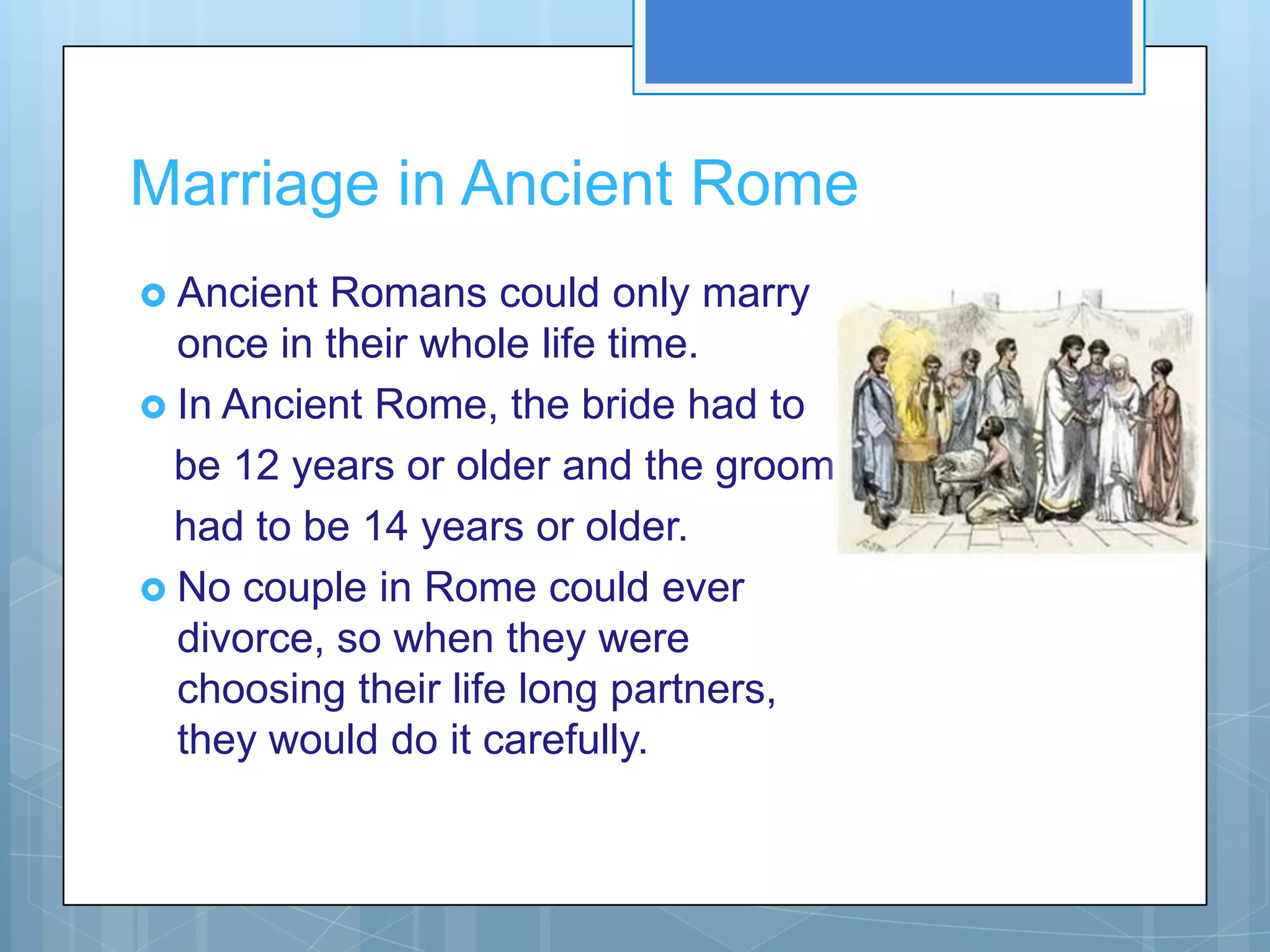 Marriage in ancient... | PPTX | Wedding | Personal Celebrations & Life ...