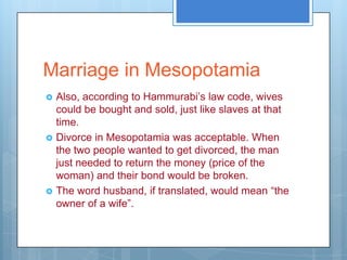 Marriage in ancient... | PPT