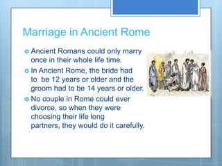 Marriage in ancient... | PPT