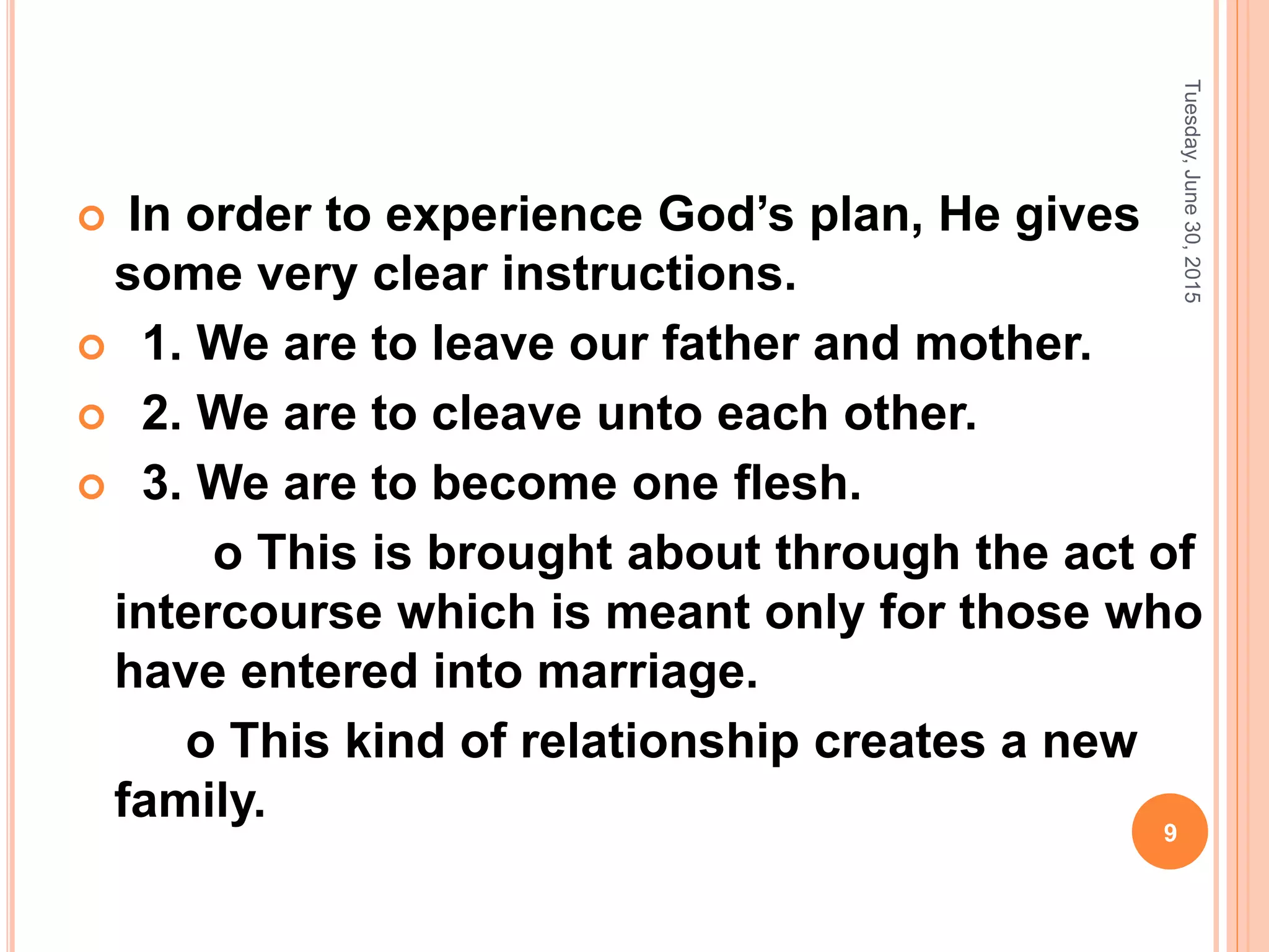 Marriage is a Biblical Covenant | PPTX