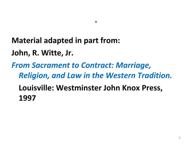 Marriage models | PPT