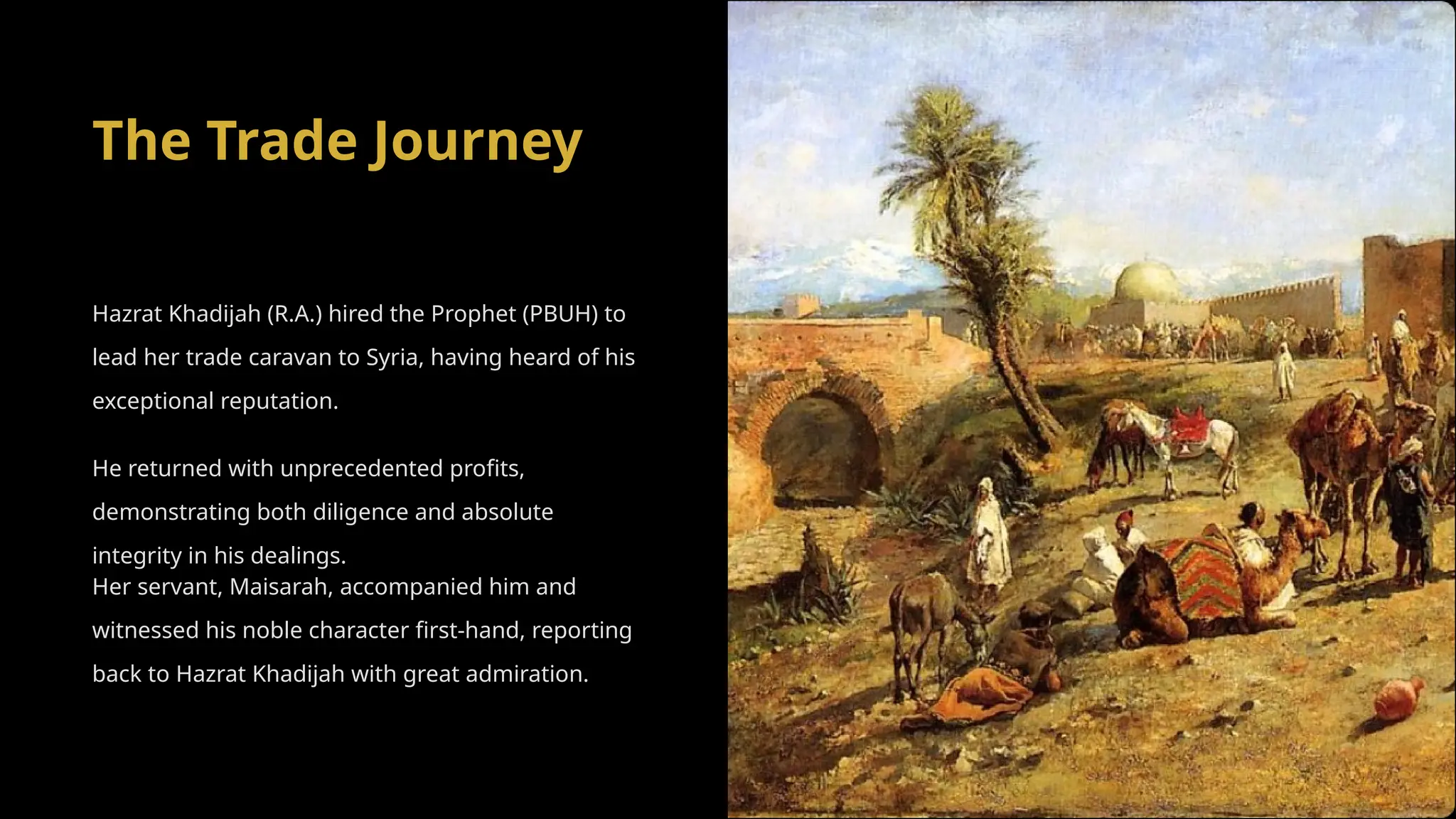 Marriage of Prophet Muhammad (PBUH) and Hazrat Khadijah (R.A.).pptx