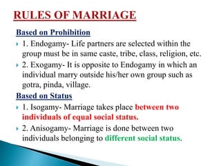 Marriage unit iv sociology.pptx