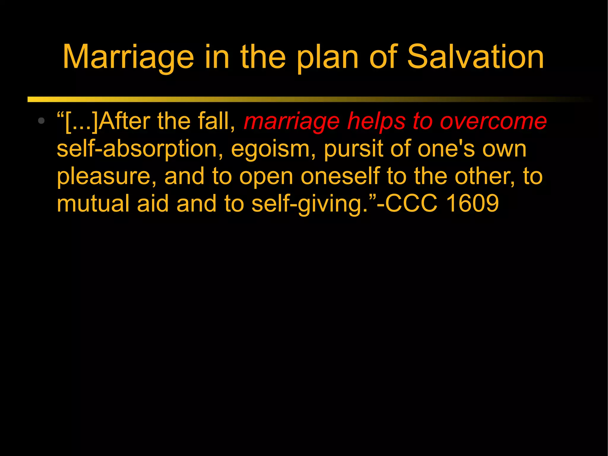 Married vocation | PDF