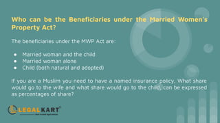 Married Women's Property Rights in India | PDF