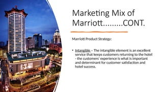 Marriott presentation as an example to know | PPTX