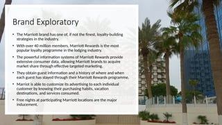 Marriott presentation as an example to know | PPTX