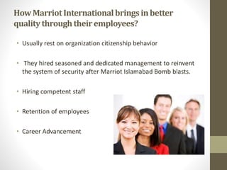 Marriot international slides | PPTX
