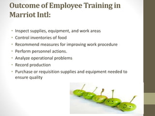 Marriot international slides | PPTX