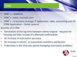 Marriott | PPTX | Hotels and Motels | Travel Type