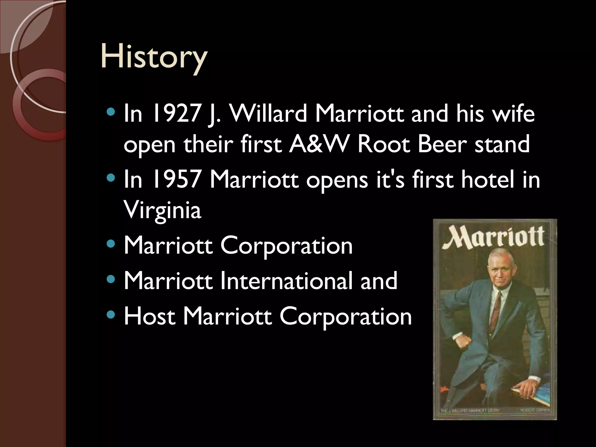 Marriott, Group Six | PPT | Hospitality Industry | Industries