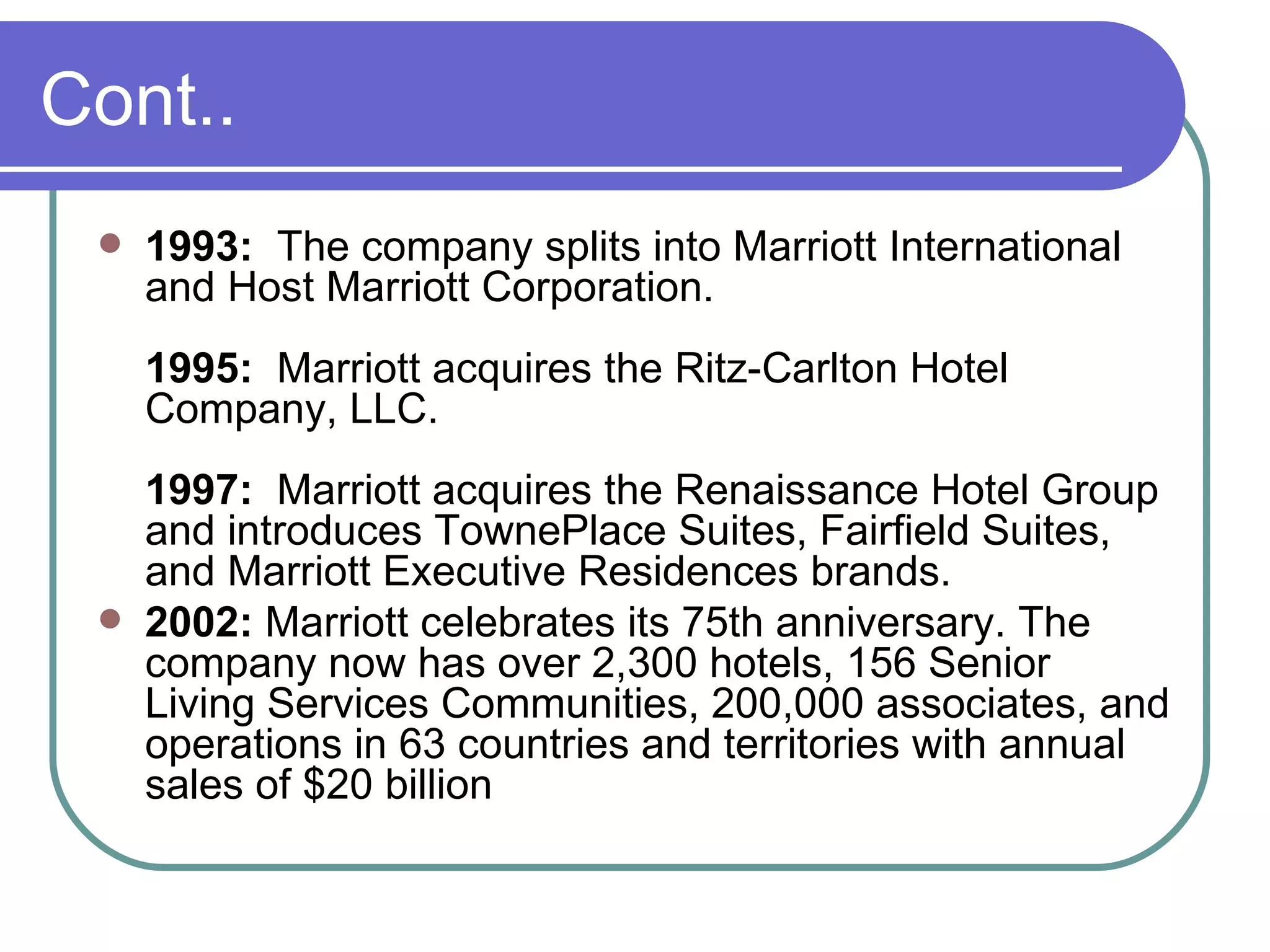 Marriott | PPT