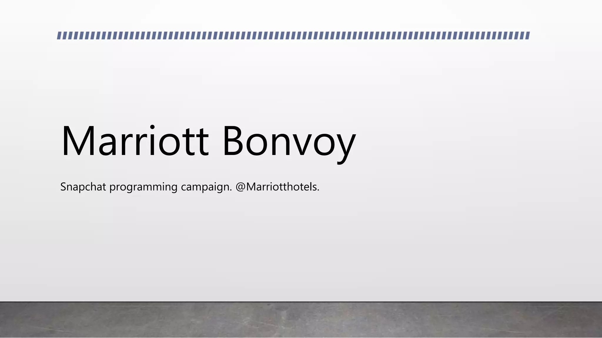 Marriott bonvoy | PPTX
