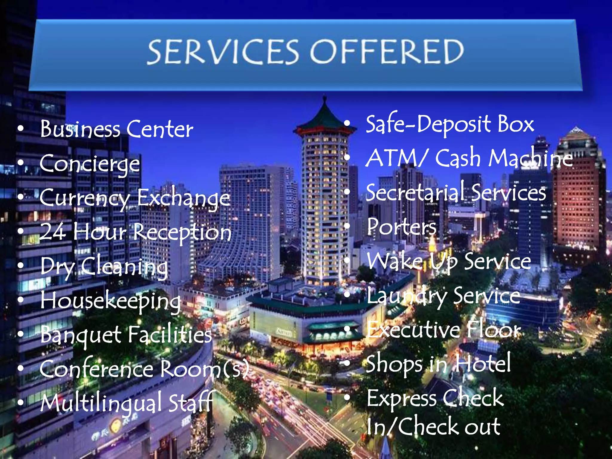 Marriott Hotel | PPT