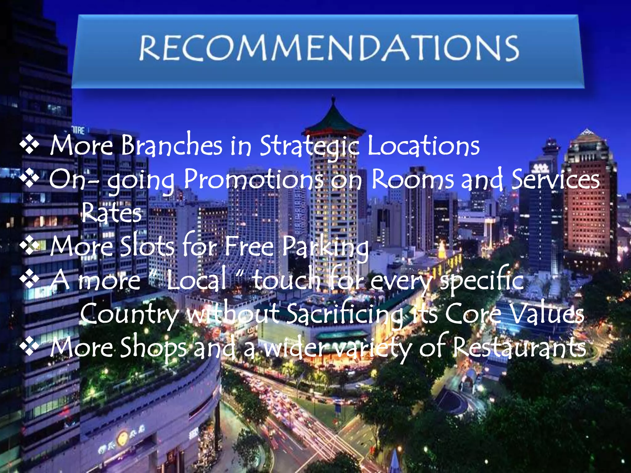 Marriott Hotel | PPT