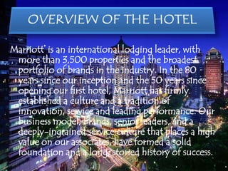 Marriott Hotel | PPT