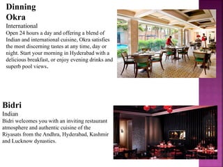Marriott hyderabad hotel & convention center | PPTX