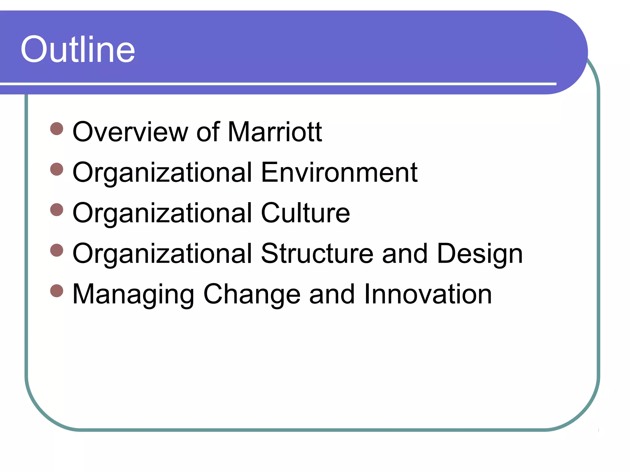 Marriott International | PPT