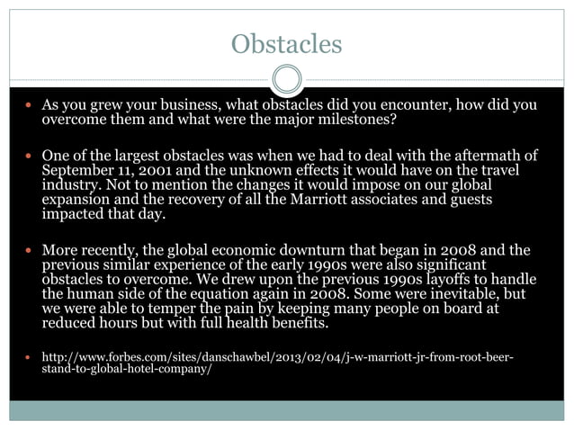 Marriott presentation | PPTX