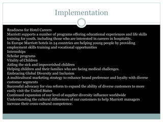 Marriott presentation | PPT