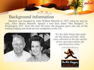 Marriott Corporation. Cost of Capital | PPTX