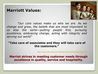 Marriott project | PPTX