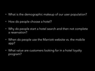 Marriott research plan | PPT