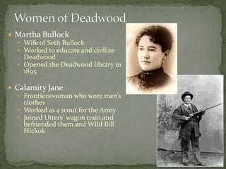 history of deadwood and black hills mining - august 2014 | PDF