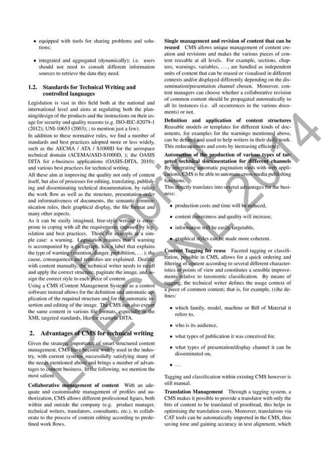 Marrying Technical Writing with LRT | PDF