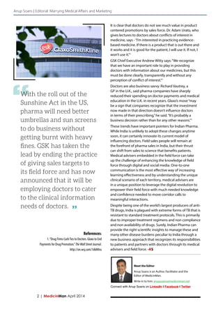 Marrying Medical Affairs with Marketing | PDF