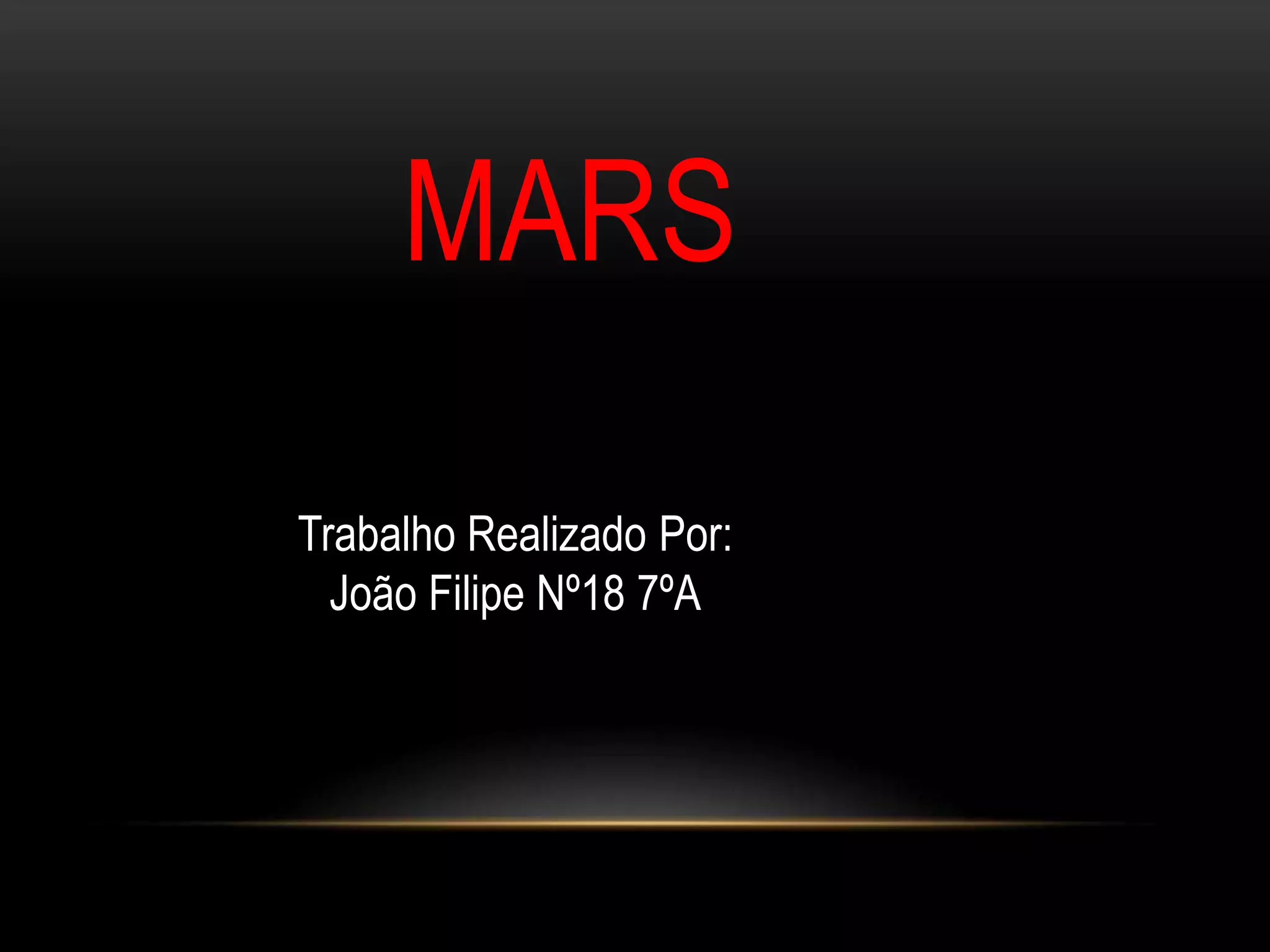 Mars | PPT
