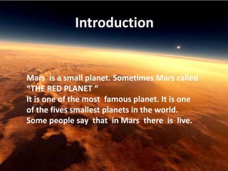 Mars | PPTX