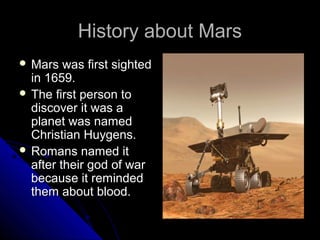 Mars | PPT