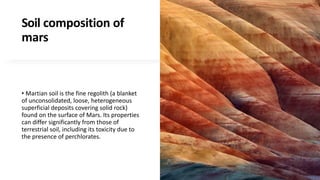 mars slide with wonderful pictures and information focused on mars | PPT