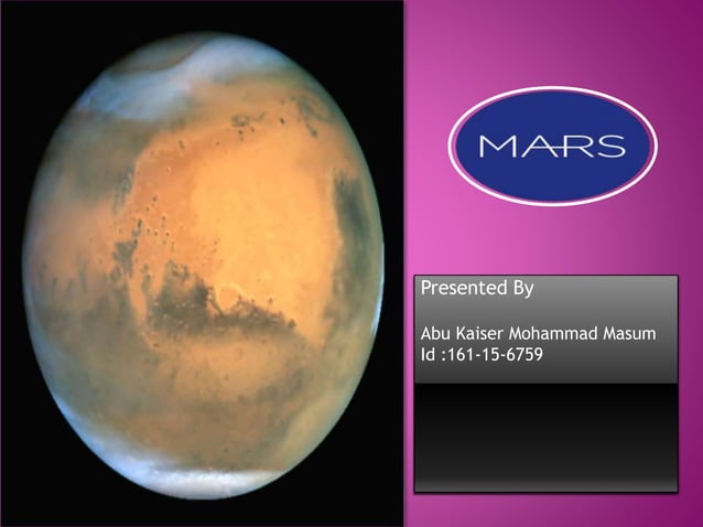 Mars | PPT