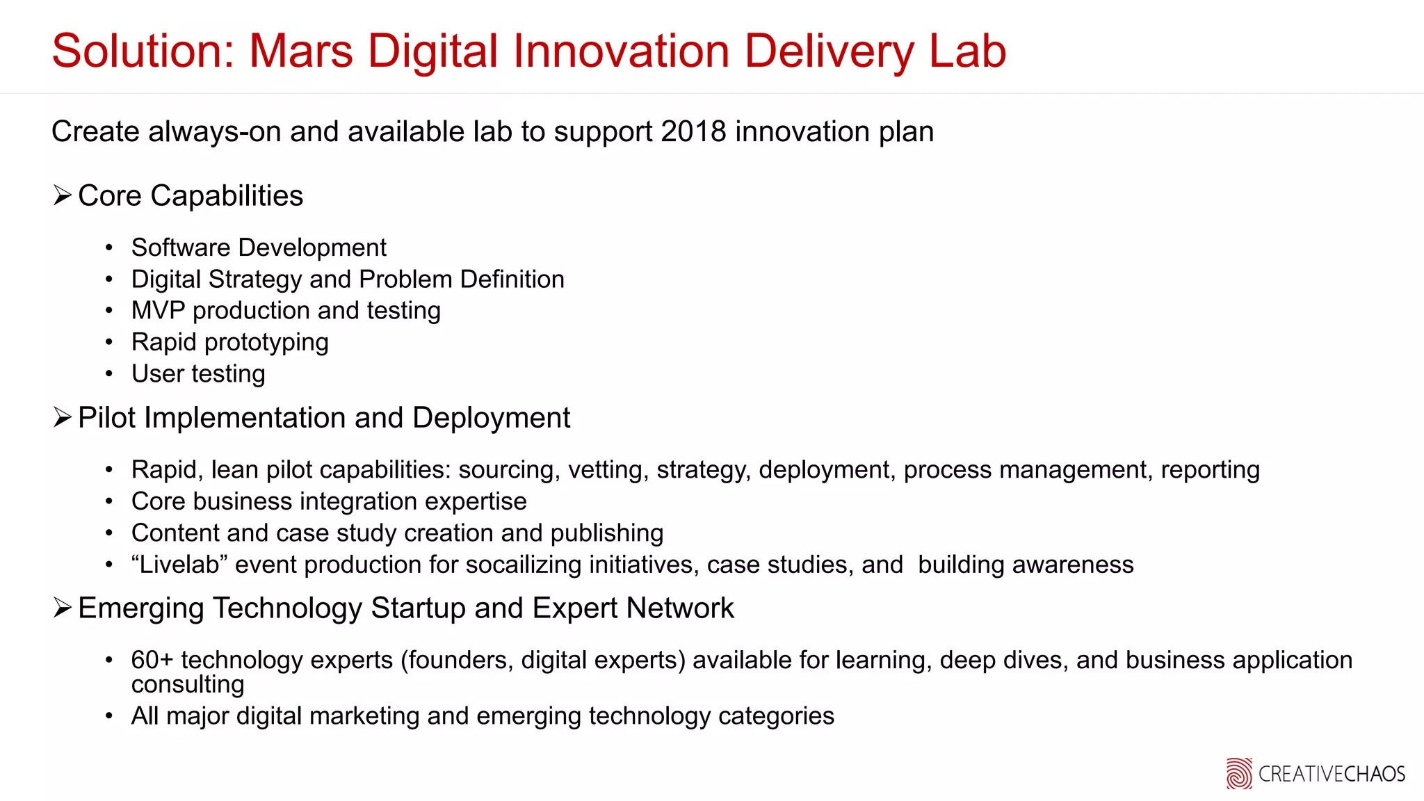 digital innovation acceleration lab v1.1 | PPT