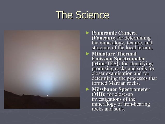 Mars Exploration Rover | PPT