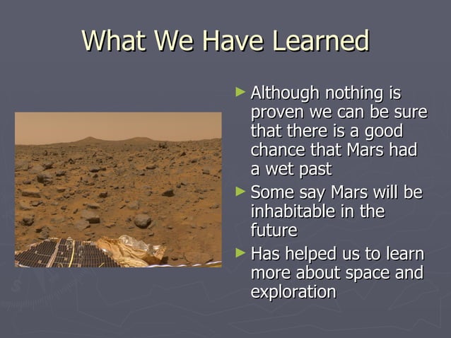 Mars Exploration Rover | PPT