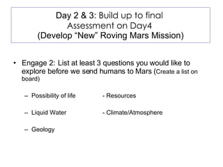 Mars Lesson Presentation | PPT | Geology | Science