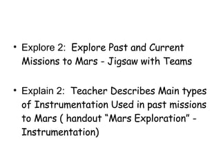 Mars Lesson Presentation | PPT | Geology | Science