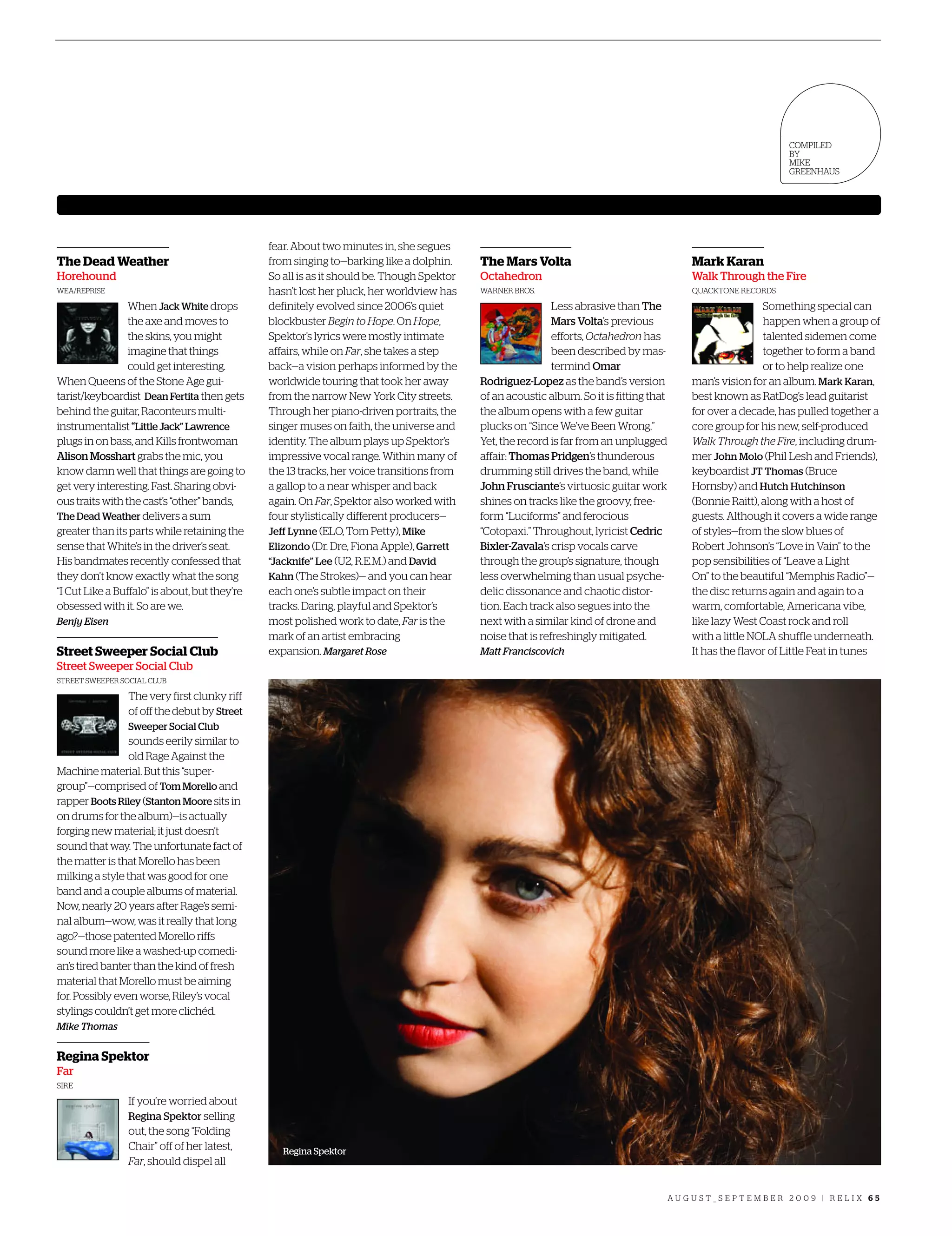 CD Review -- The Mars Volta | PDF