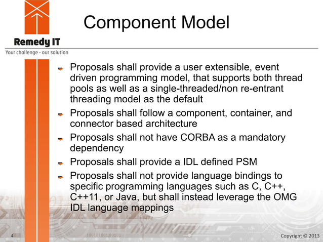 Draft Request For Proposal Unified Component Model for Distributed ...