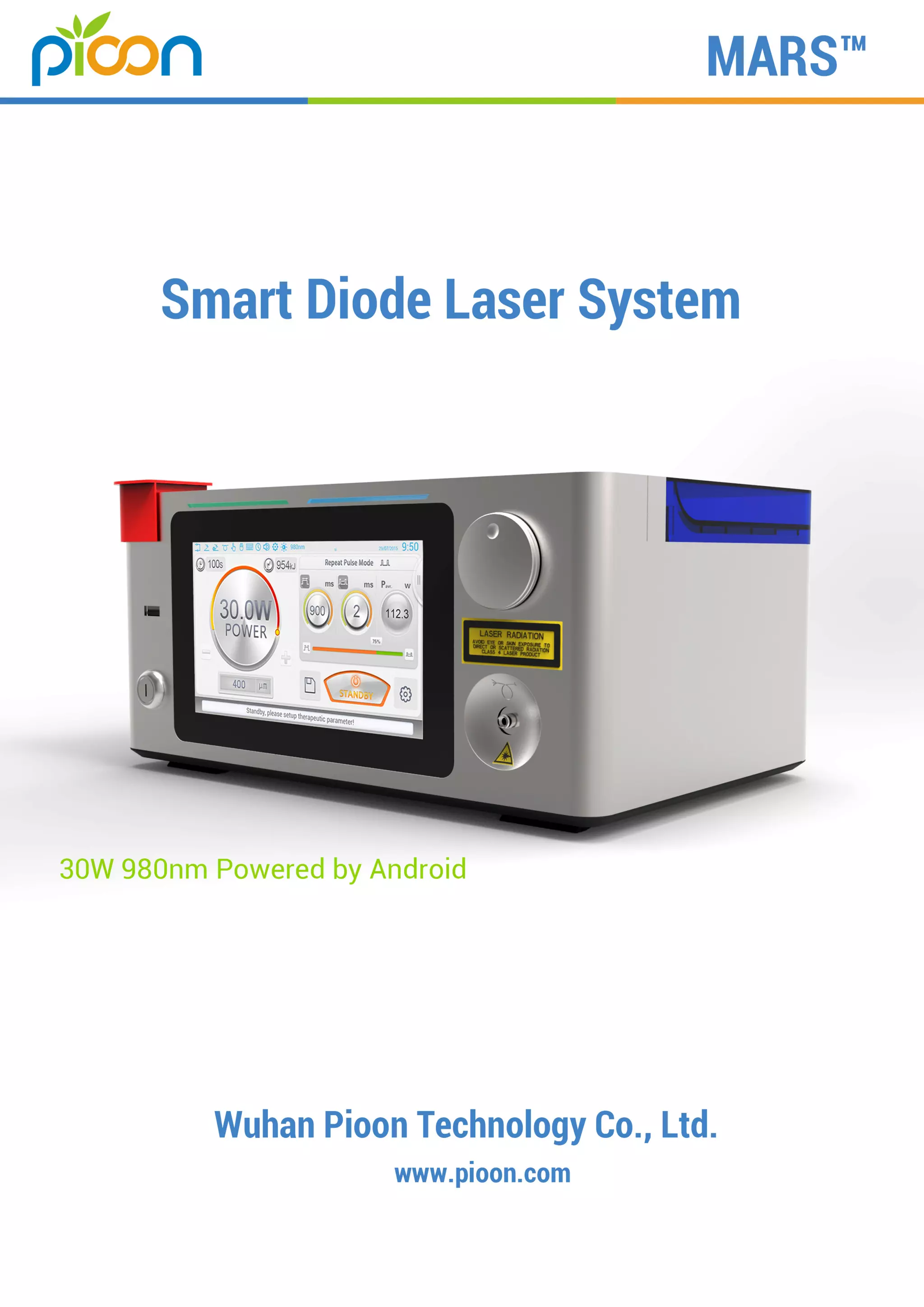 Surgical laser Mars 980nm 30w Pioon | PDF | Physics | Science